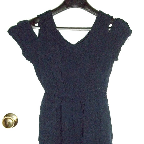 Joe Boxer | Dresses | Joe Boxer Open Shoulder Mini Dress Dark Blue ...